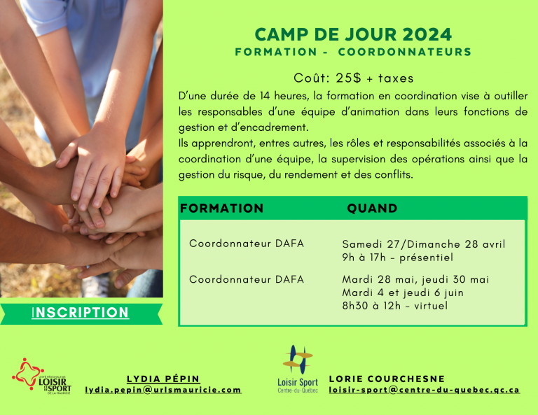 Camp de jour - URLSM : URLSM